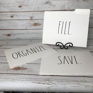 Rae Dunn | Office | Rae Dun 2 Count File Folders | Poshmark